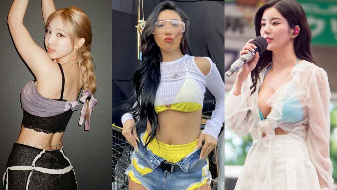 أداء نايون وكوون اونبي وهواسا علــى مسرح مهرجان Waterbomb فــي سيول - كيبوبنا | KPOPNA - كيبوبنا